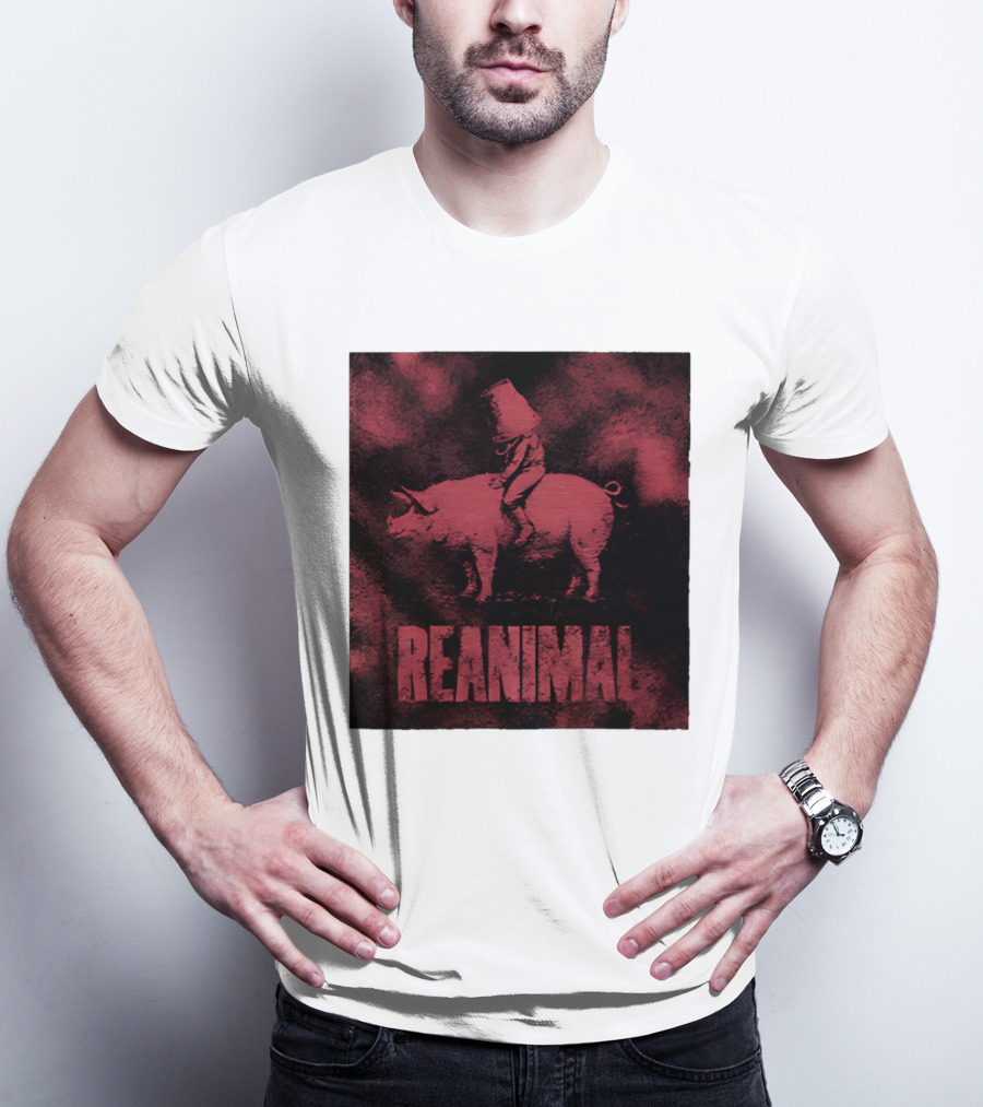 Reanimal Bucket Pig Rider Red T-Shirt