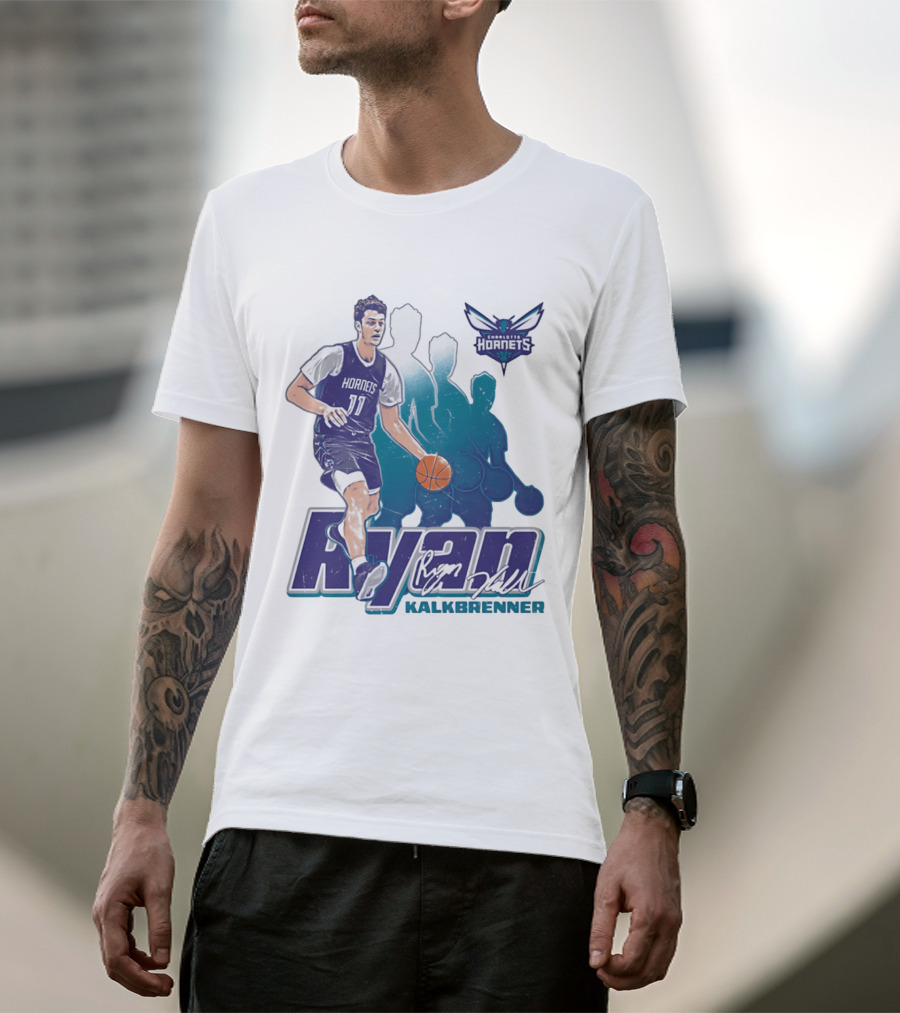 Charlotte Hornets Ryan Kalkbrenner Basketball 11 T-Shirt