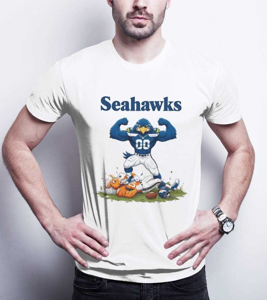 Seahawks Dominates Over Broncos Rivalry Victory T-Shirt