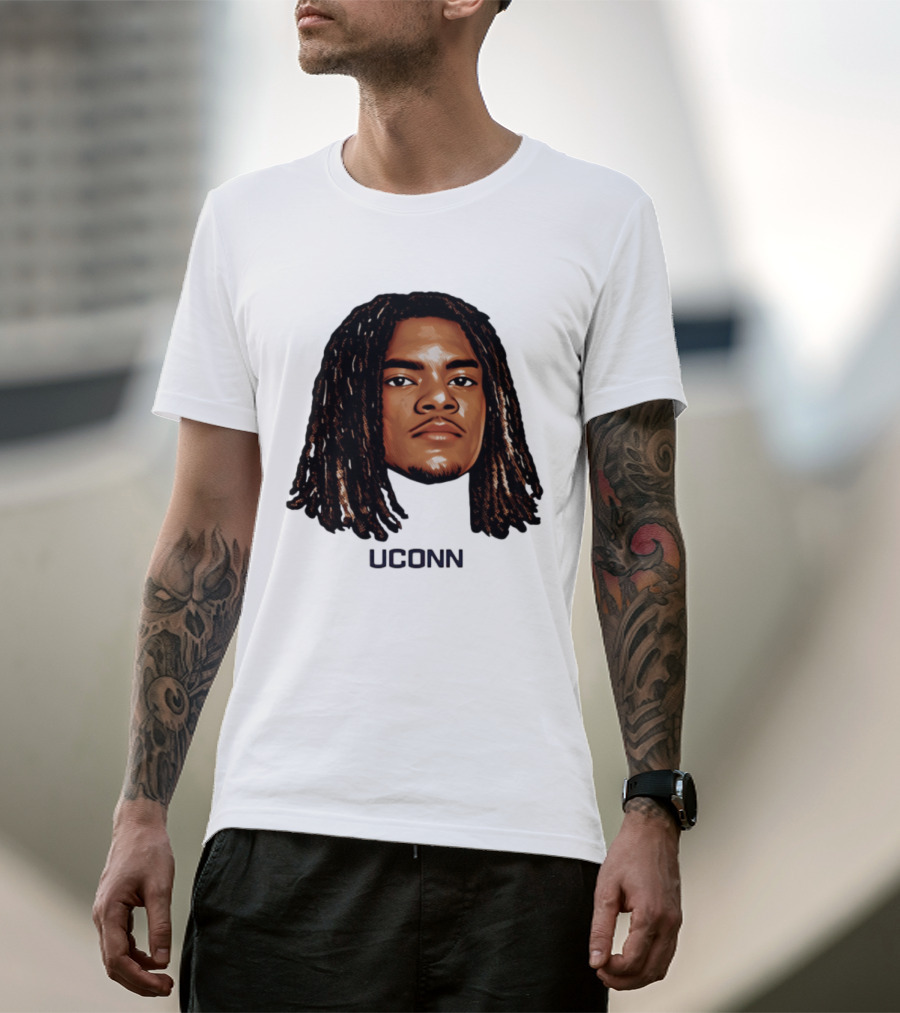UConn Huskies Solo Ball Bobblehead T-Shirt