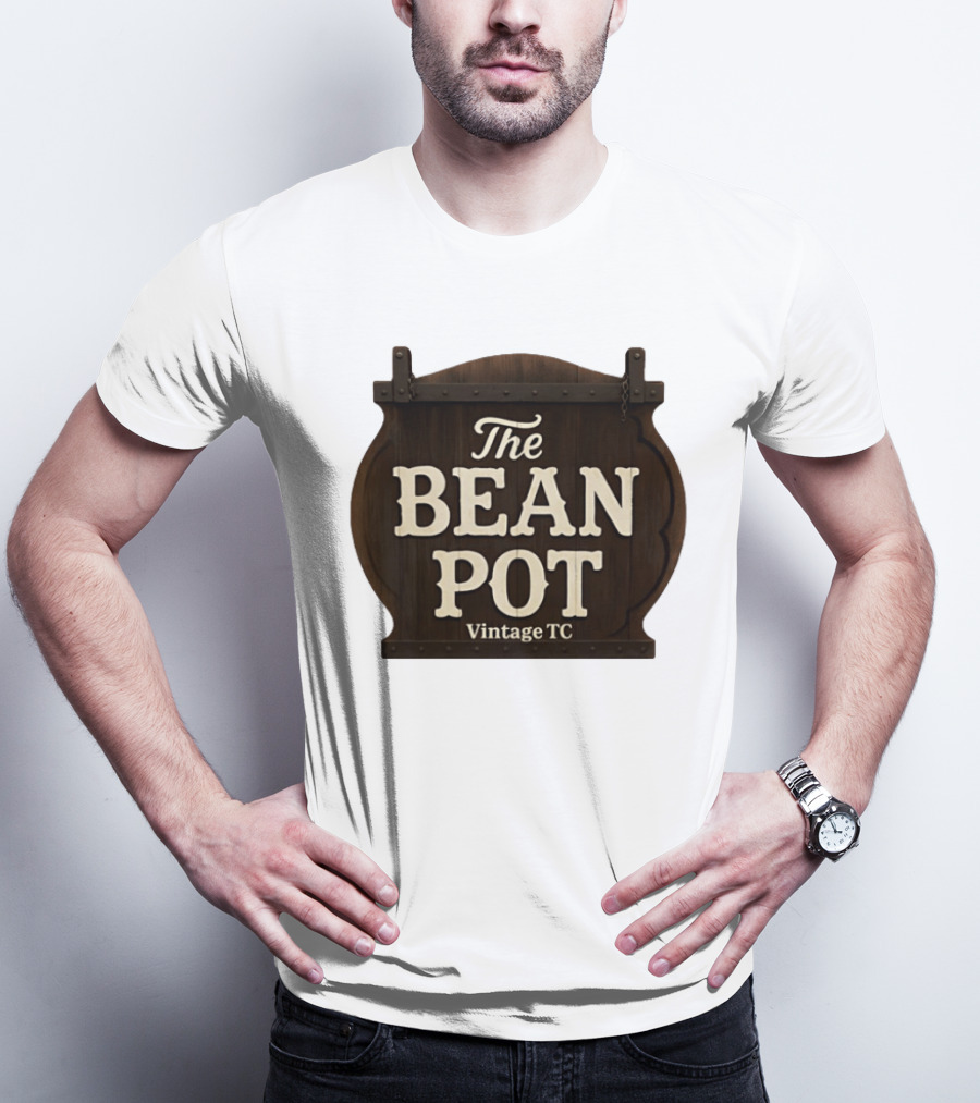 The Bean Pot Vintage TC Wood Sign T-Shirt