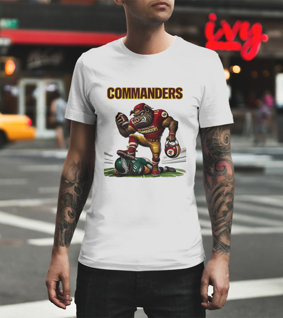 Washington Commanders Rivalry Victory Over Philadelphia Eagles T-Shirt