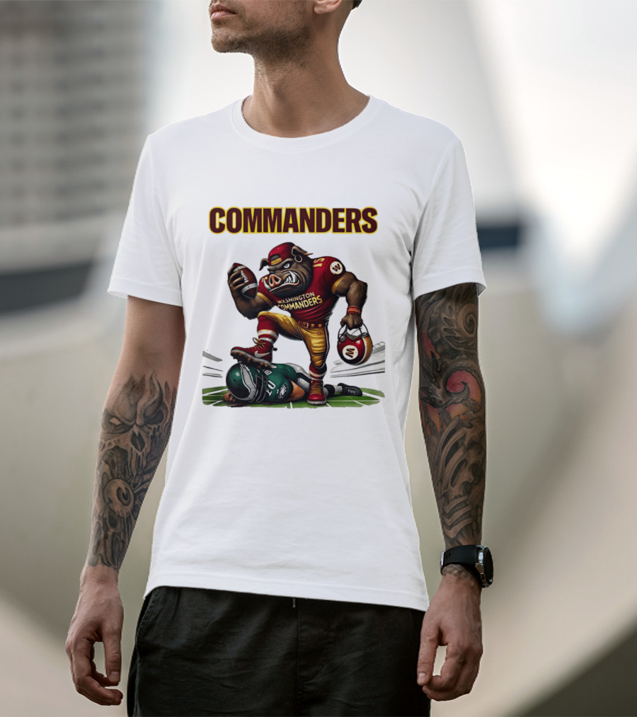 Washington Commanders Rivalry Victory Over Philadelphia Eagles T-Shirt