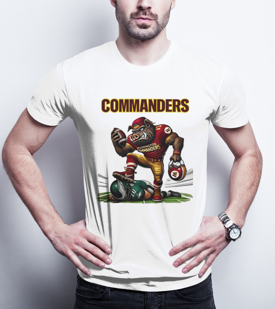 Washington Commanders Rivalry Victory Over Philadelphia Eagles T-Shirt