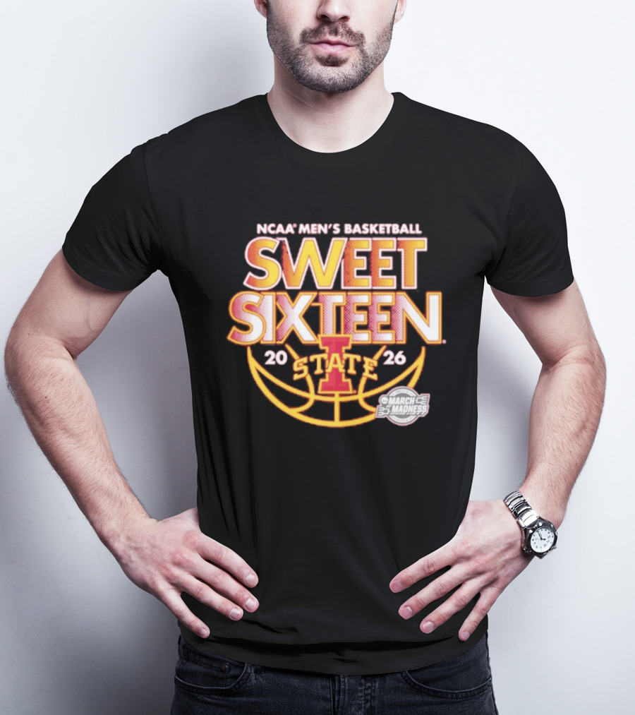 NCAA Men's Basketball Iowa State 2026 Sweet Sixteen March Madness T-Shirt