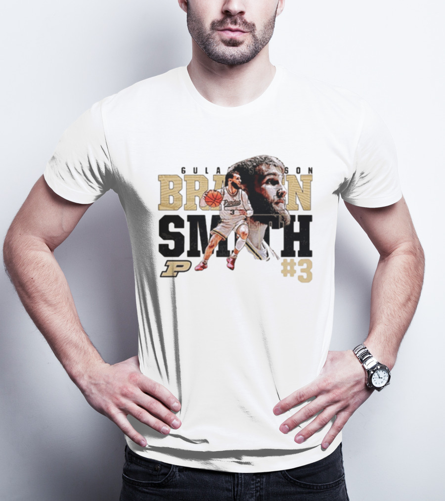Braden Smith Purdue Boilermakers Basketball #3 Collage Cula Season T-Shirt