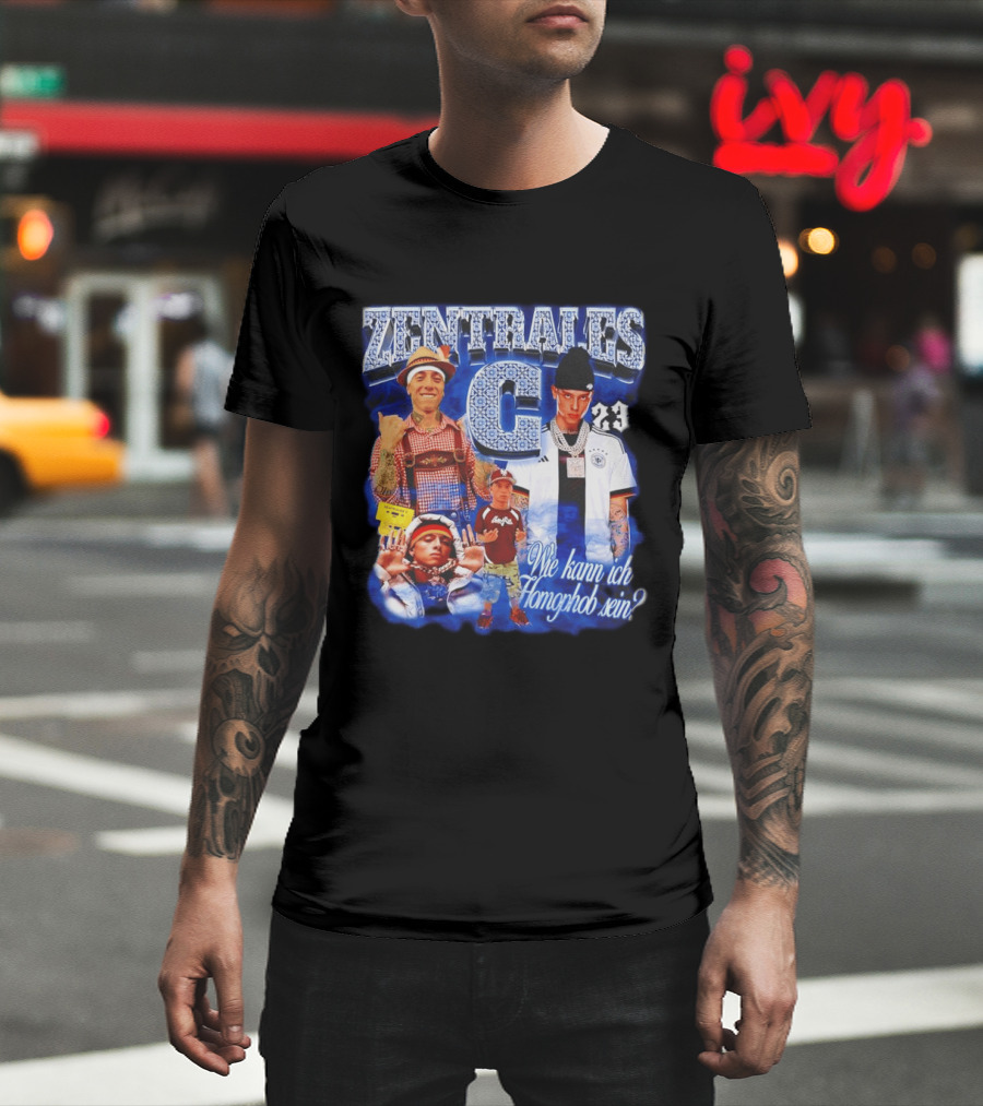 Zentrales C Wie Kann Ich Homophob Sein Number 23 Music Lover T-Shirt