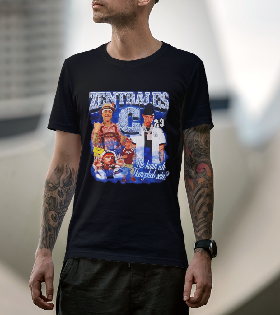 Zentrales C Wie Kann Ich Homophob Sein Number 23 Music Lover T-Shirt