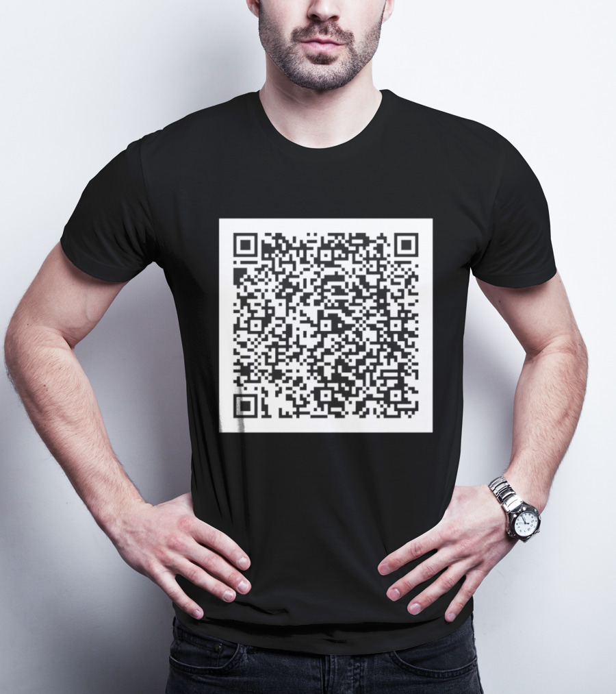 Early Life Crisis Nettspend QR Code T-Shirt