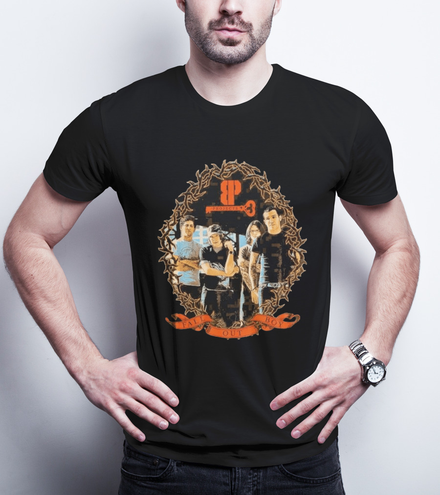 Brooklyn Projects X Fall Out Boy Band Photo T-Shirt