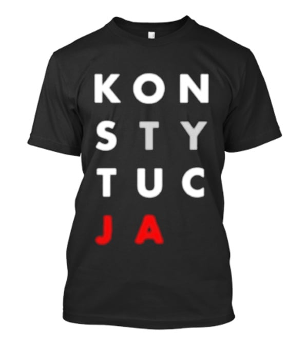 Konstytucja Polska Protest 2021 Koszulka T-Shirt