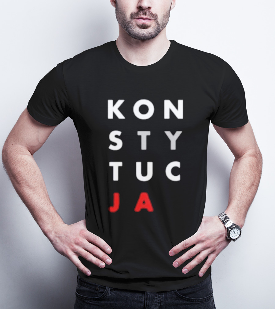 Konstytucja Polska Protest 2021 Koszulka T-Shirt