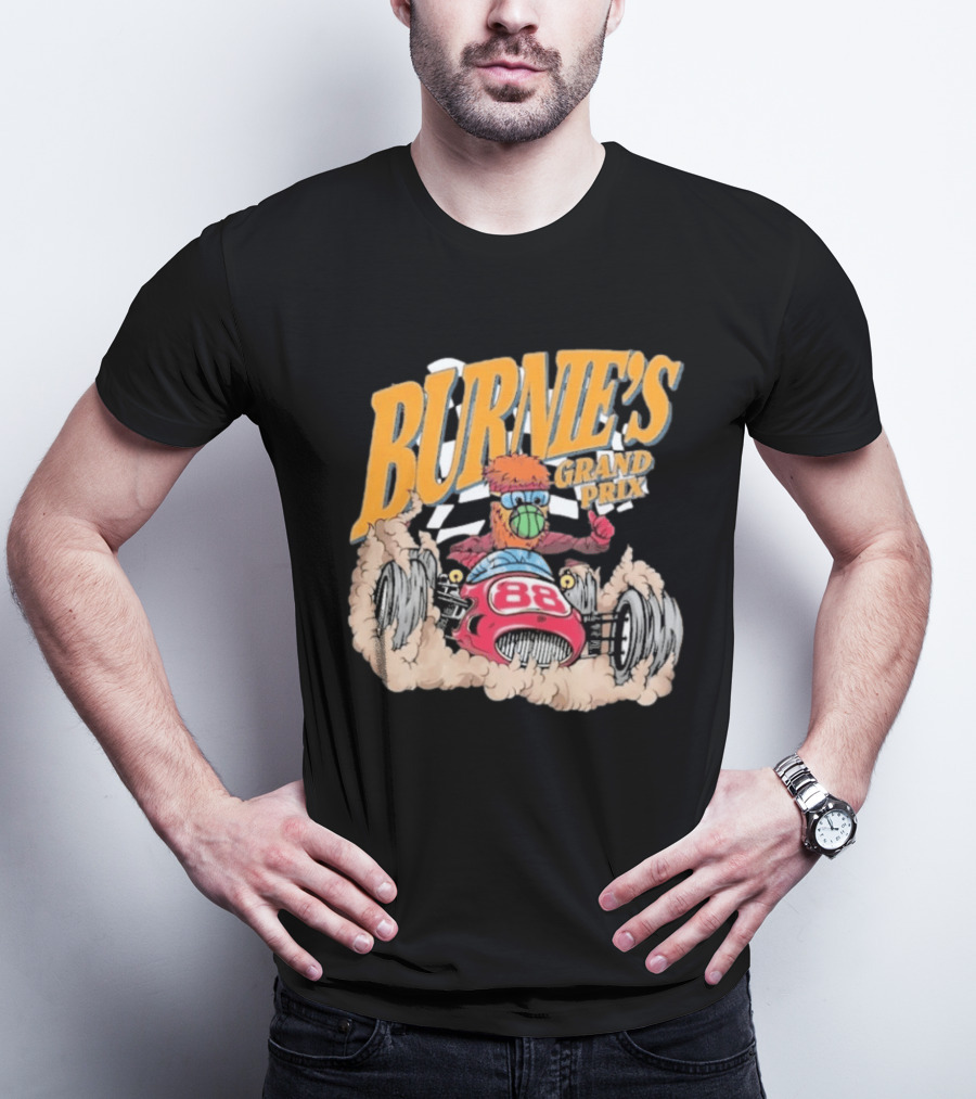Burnie's Grand Prix Racing Miami Heat Court Culture 88 T-Shirt