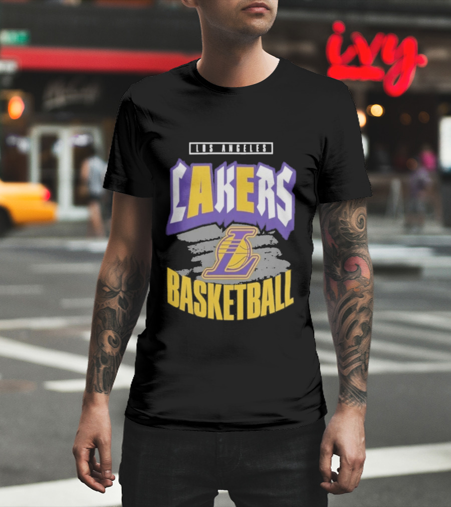 NBA Lakers Basketball Los Angeles Game Night Classic Collection T-Shirt