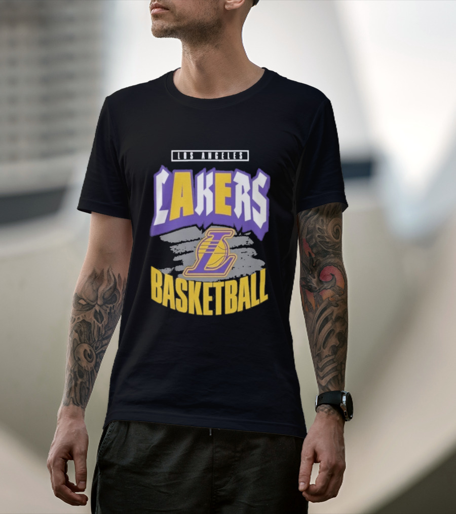 NBA Lakers Basketball Los Angeles Game Night Classic Collection T-Shirt