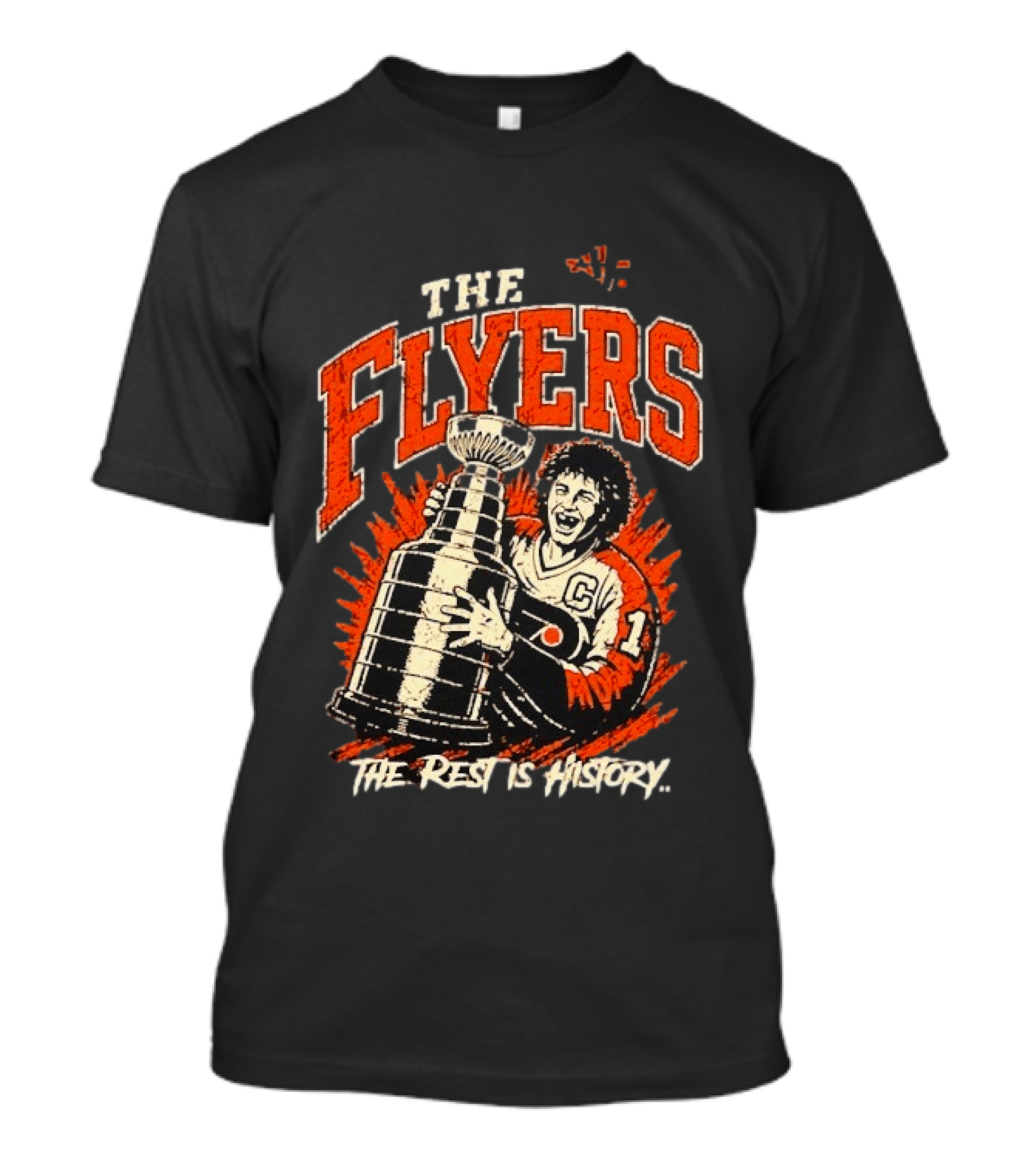 The Flyers The Rest Is History Iconic Hockey Celebration T-Shirt