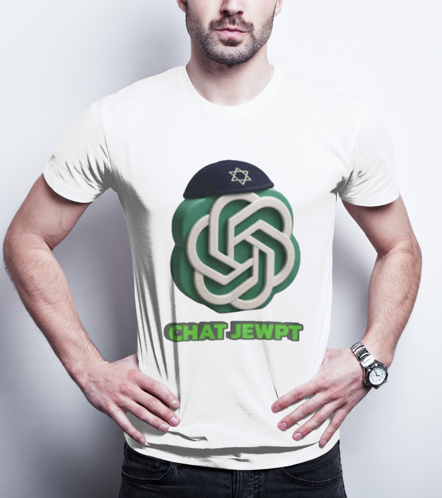Chat JewPT Symbol With Star On Cap T-Shirt