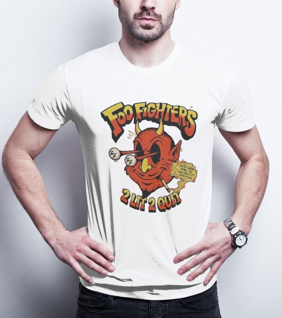 Foo Fighters 2 Lit 2 Quit Secret Show April 30 2026 Irving Plaza New York T-Shirt