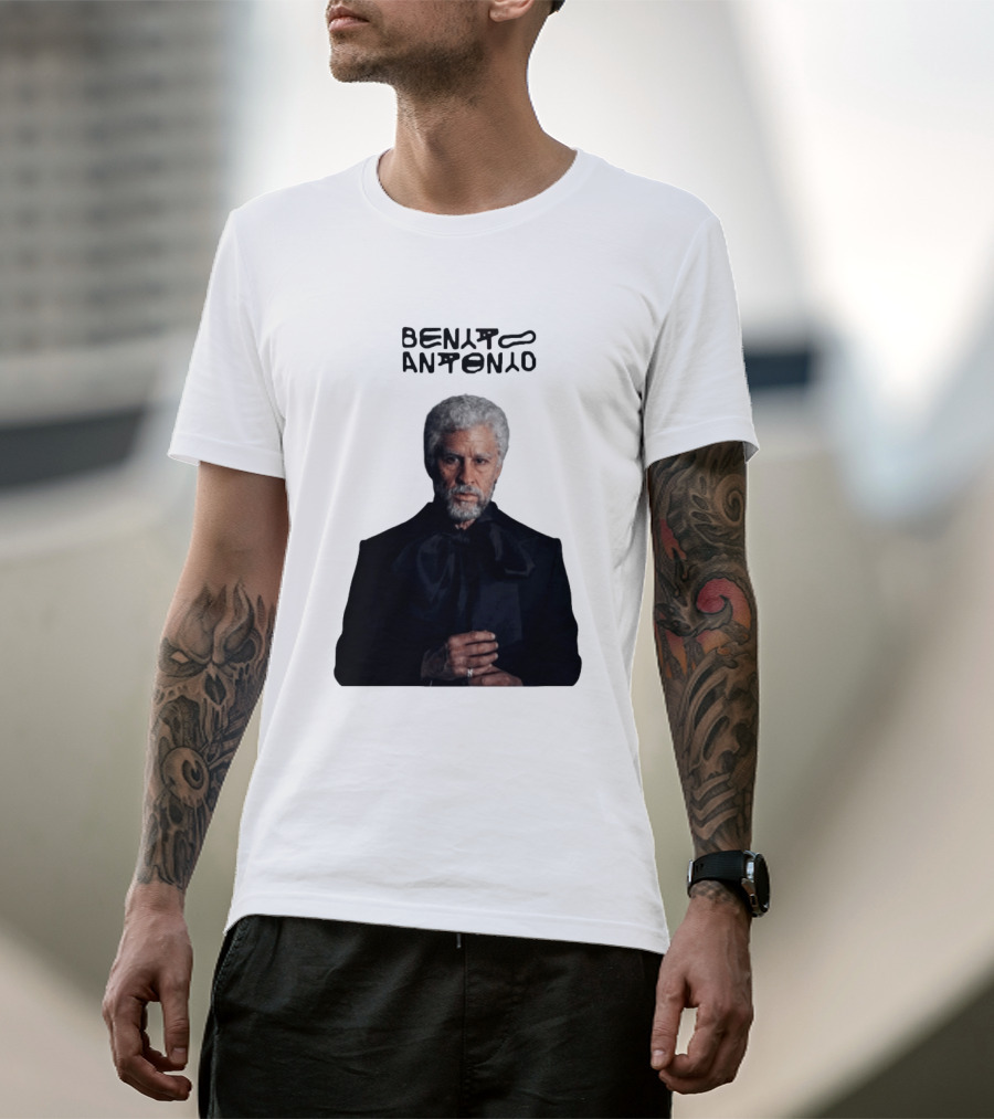 Benito Antonio Character In Black Outfit T-Shirt