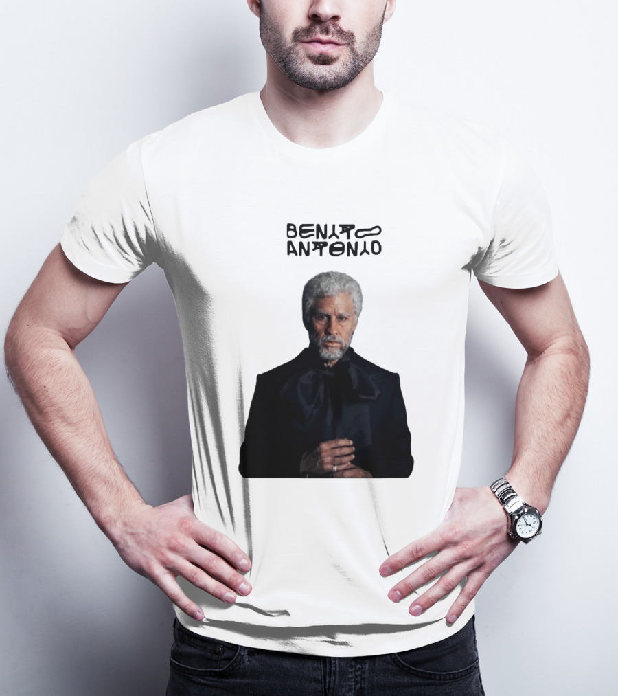 Benito Antonio Character In Black Outfit T-Shirt