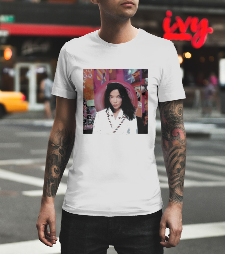Bjork Post Album Cover Photographic Print T-Shirt