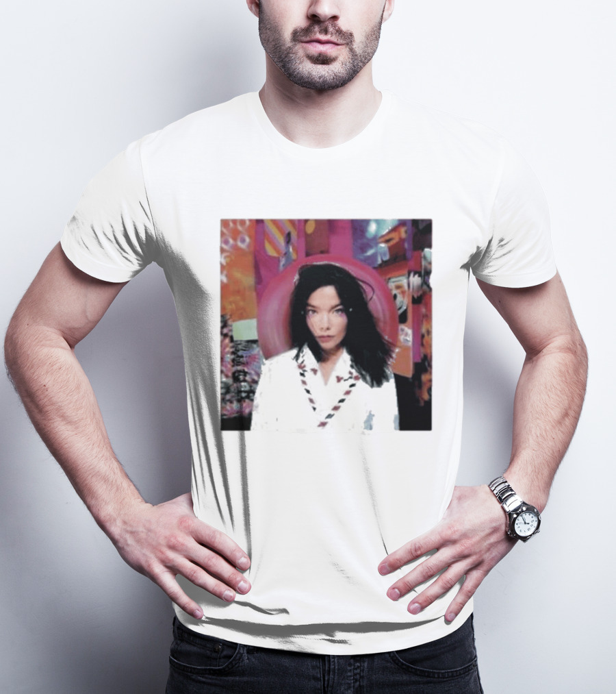 Bjork Post Album Cover Photographic Print T-Shirt
