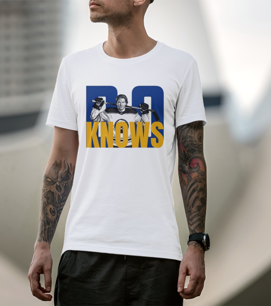 Bowen Byram Bo Knows Buffalo Sabres Hockey Jumper T-Shirt