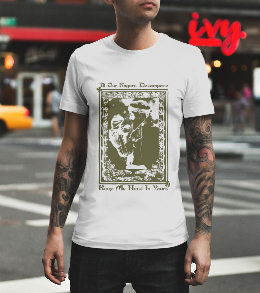 Noah Kahan Kermit The Frog 'Til Our Fingers Decompose Keep My Hand In Yours T-Shirt