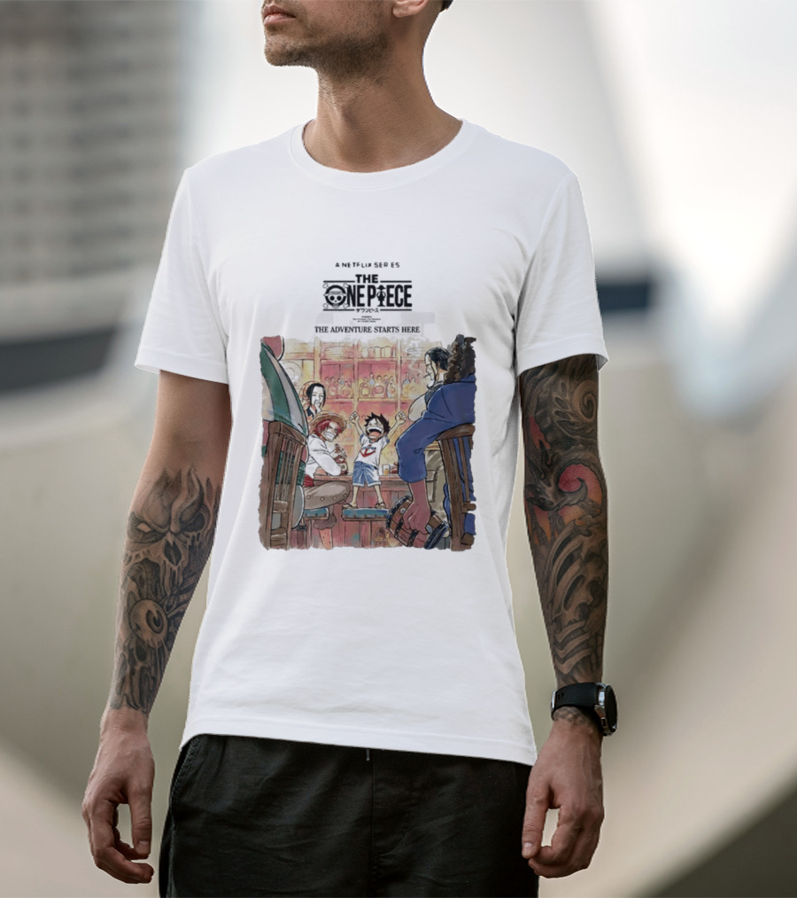 The One Piece Adventure Starts Here East Blue Remake By WIT Studio On Netflix February 2027 T-Shirt