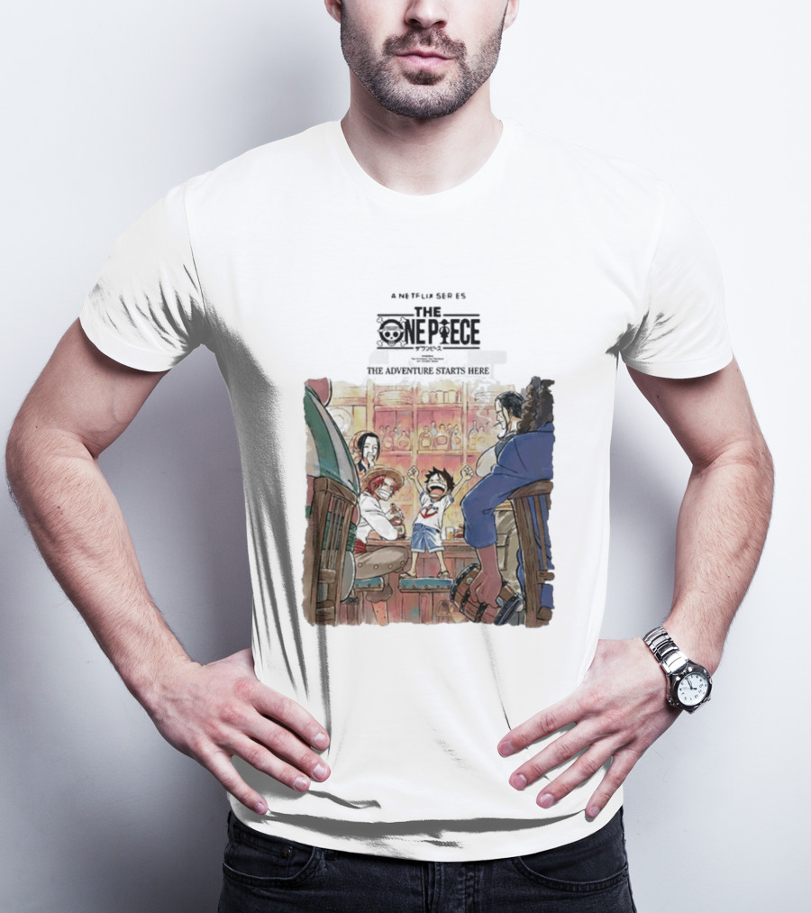 The One Piece Adventure Starts Here East Blue Remake By WIT Studio On Netflix February 2027 T-Shirt