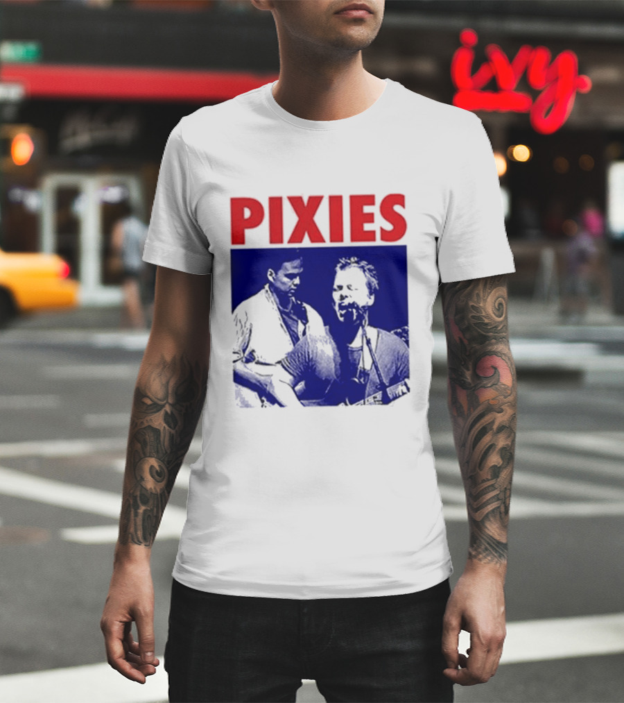 Pixies P40 Asia Tour 2026 Francis Santiago Concert T-Shirt