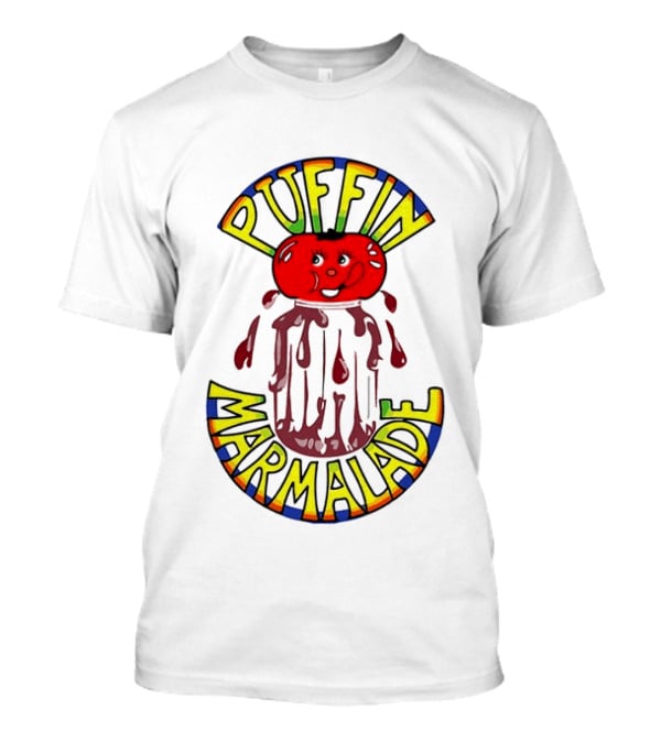 Puffin Marmelade Tomato Jam Zwei Asse Trumpfen Auf T-Shirt
