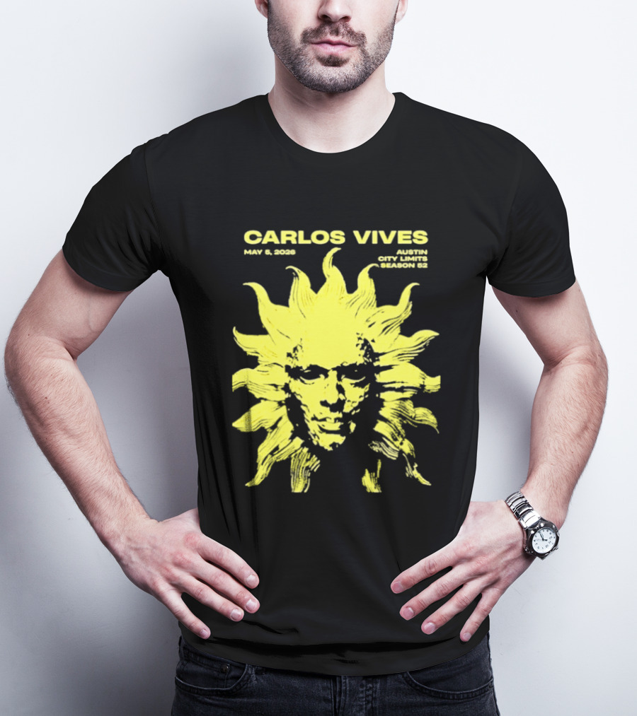 Carlos Vives May 6 2023 Austin City Limits Music Festival Austin TX Season 52 T-Shirt