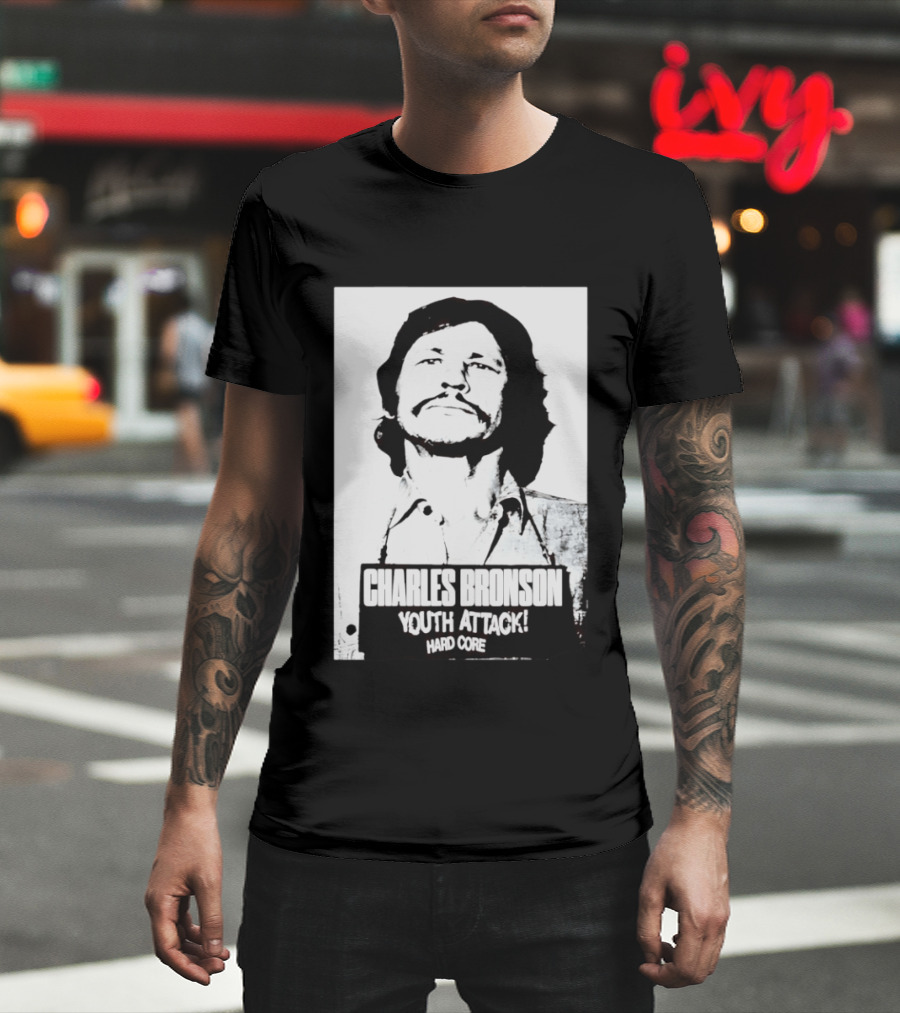 Charles Bronson Youth Attack Hardcore T-Shirt