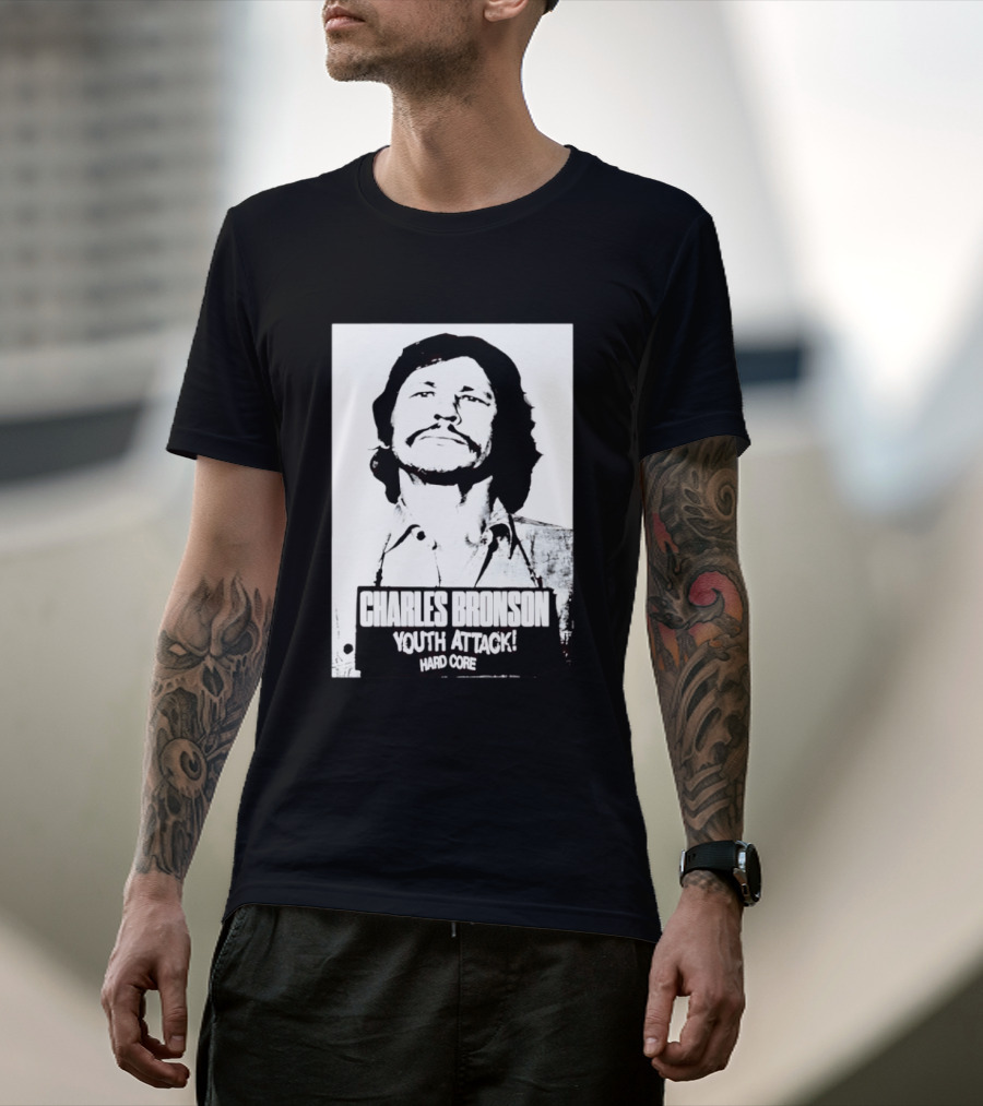 Charles Bronson Youth Attack Hardcore T-Shirt