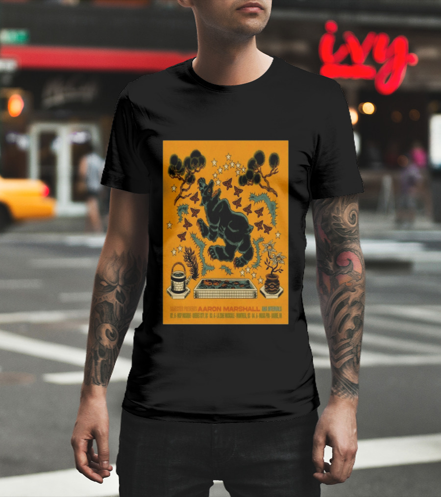 Aaron Marshall Intervals 2026 Canadian Clinic Tour Quebec City Montreal Barrie T-Shirt
