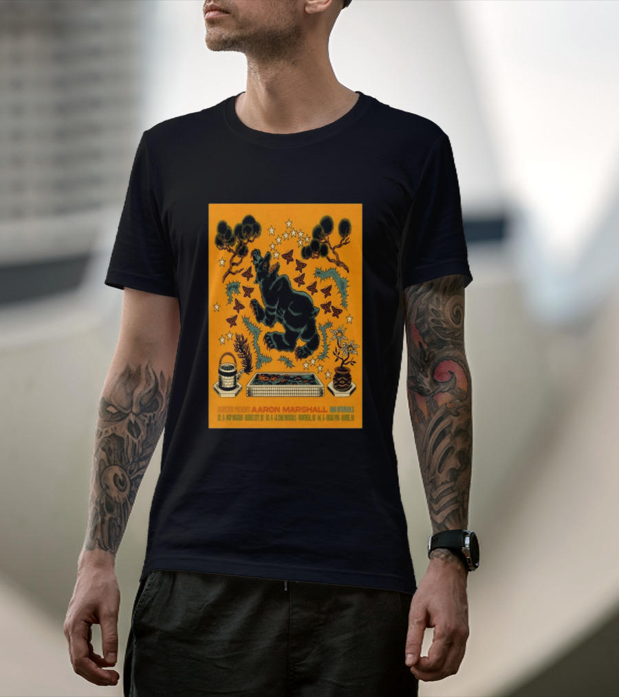 Aaron Marshall Intervals 2026 Canadian Clinic Tour Quebec City Montreal Barrie T-Shirt