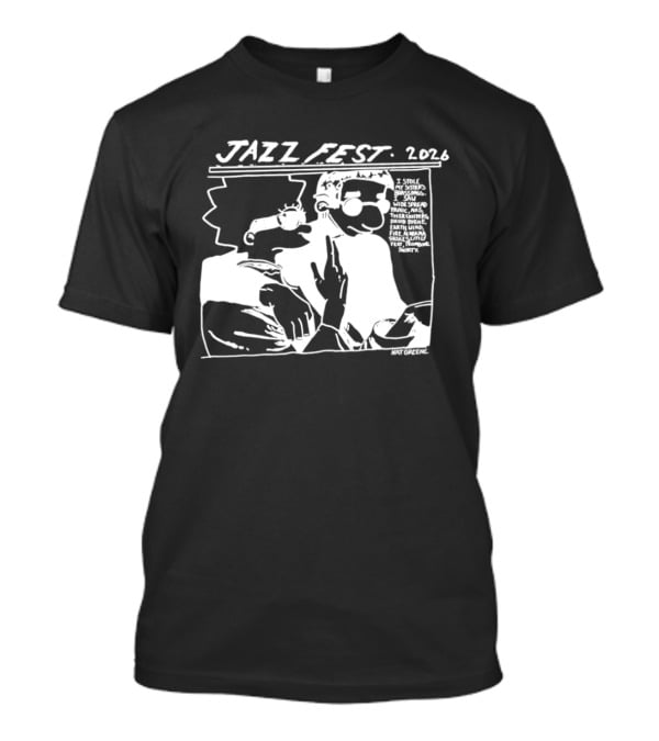Jazz Fest 2026 I Stole My Sister's Brassimos Saw Widespread Panic T-Shirt