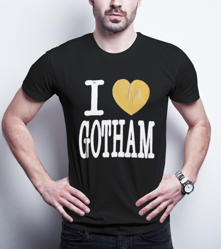 I Heart Gotham Golden Love T-Shirt