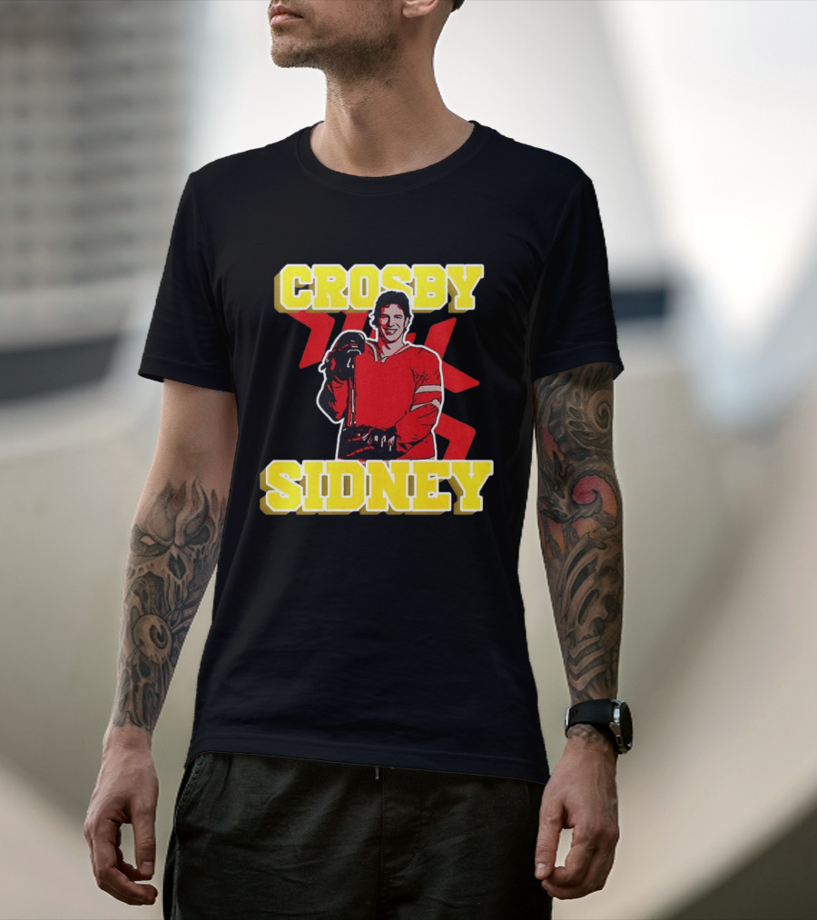 Crosby Sidney Pittsburgh Penguins Hockey NHL Legend T-Shirt