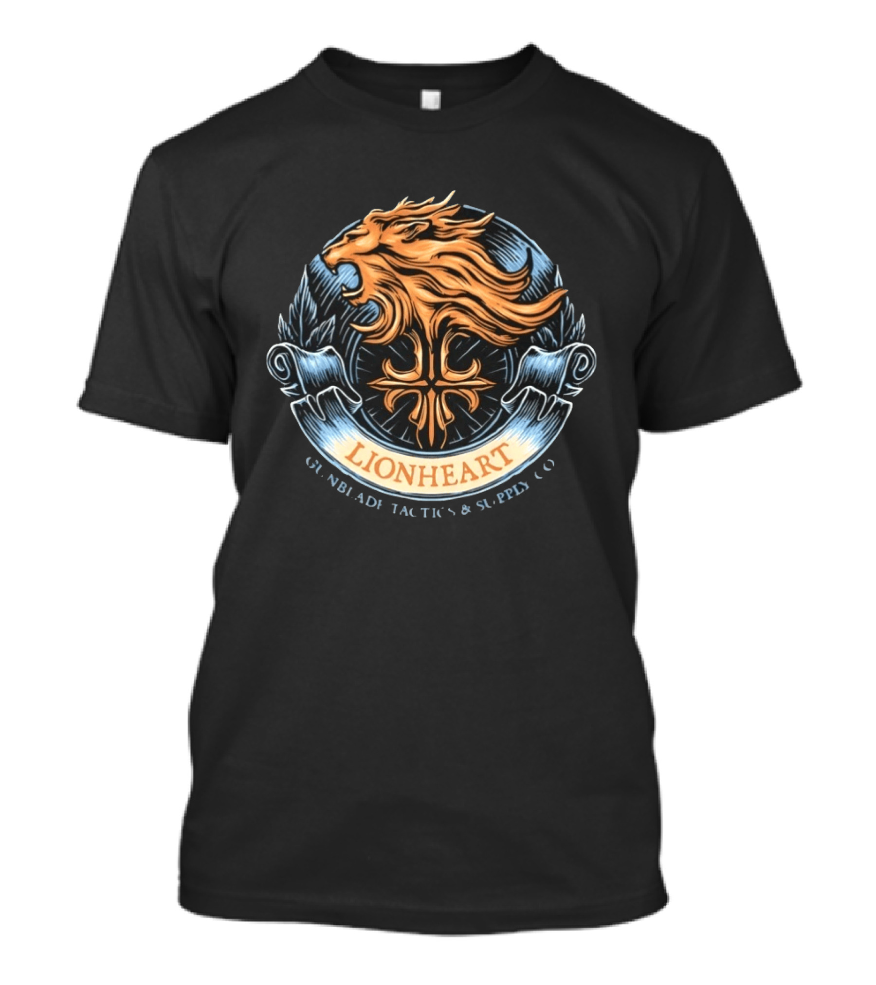 Lionheart Gunblade Tactics And Supply Co Final Fantasy Squall Leonhart T-Shirt