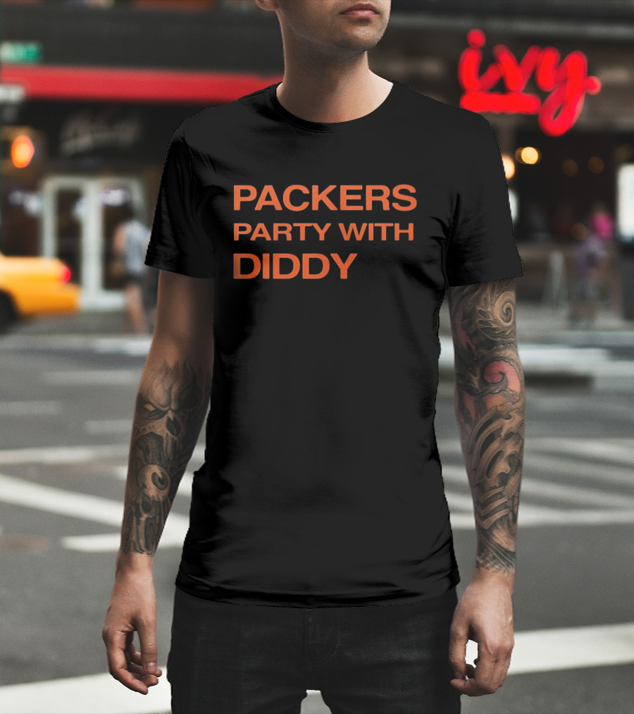 Packers Fans Celebrate With Diddy T-Shirt