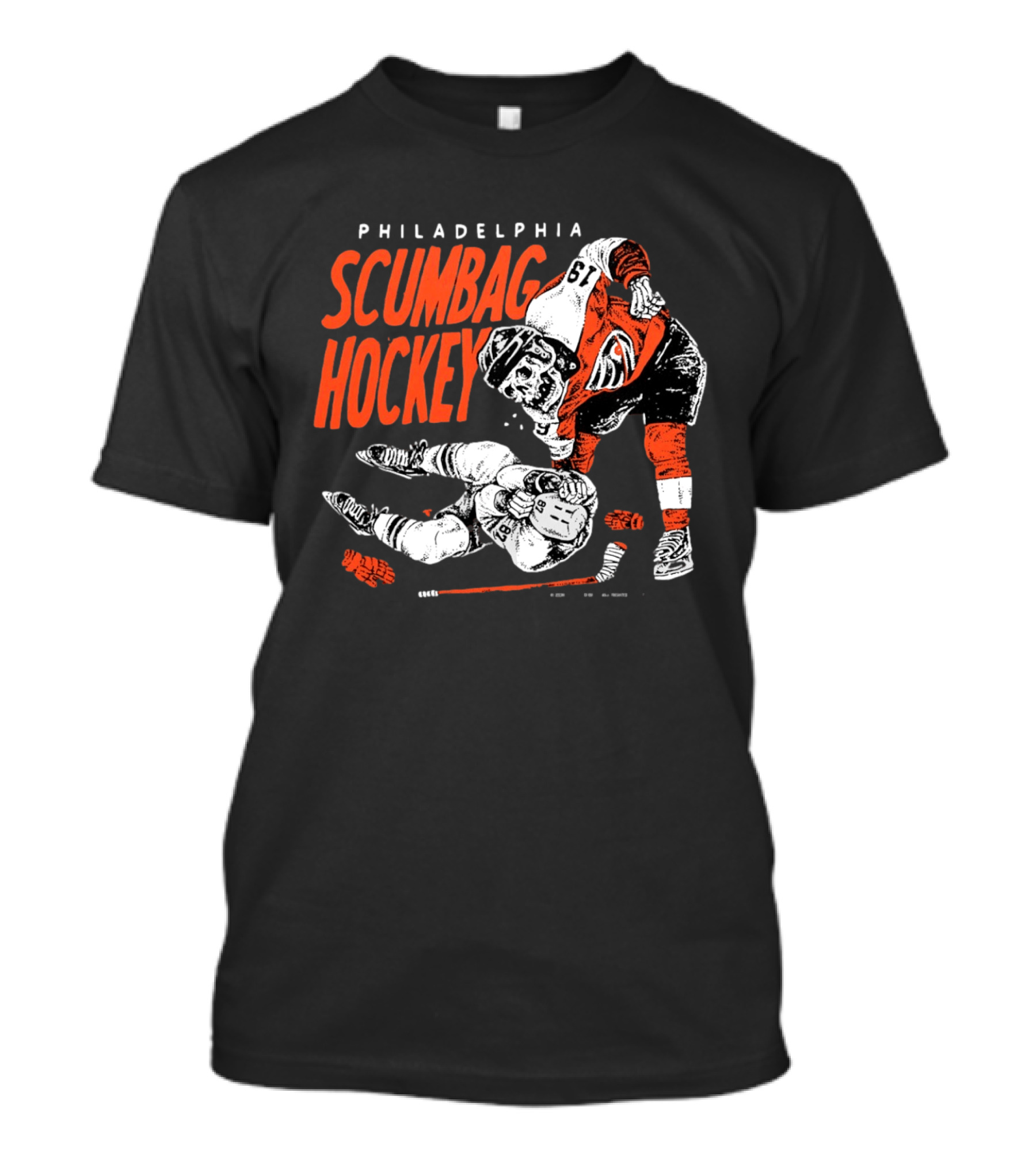 Philadelphia Scumbag Hockey Philadelphia Flyers T-Shirt