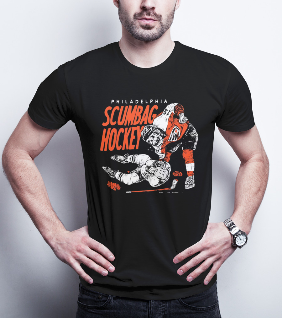 Philadelphia Scumbag Hockey Philadelphia Flyers T-Shirt