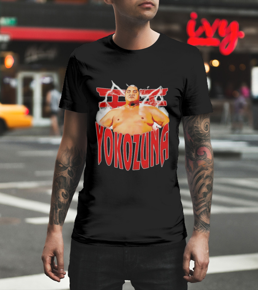 Yokozuna Wrestling Iconic Lightning Gate T-Shirt