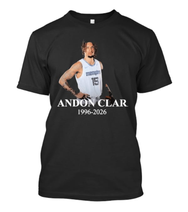 Andon Clar 1996 2026 Memphis 15 T-Shirt