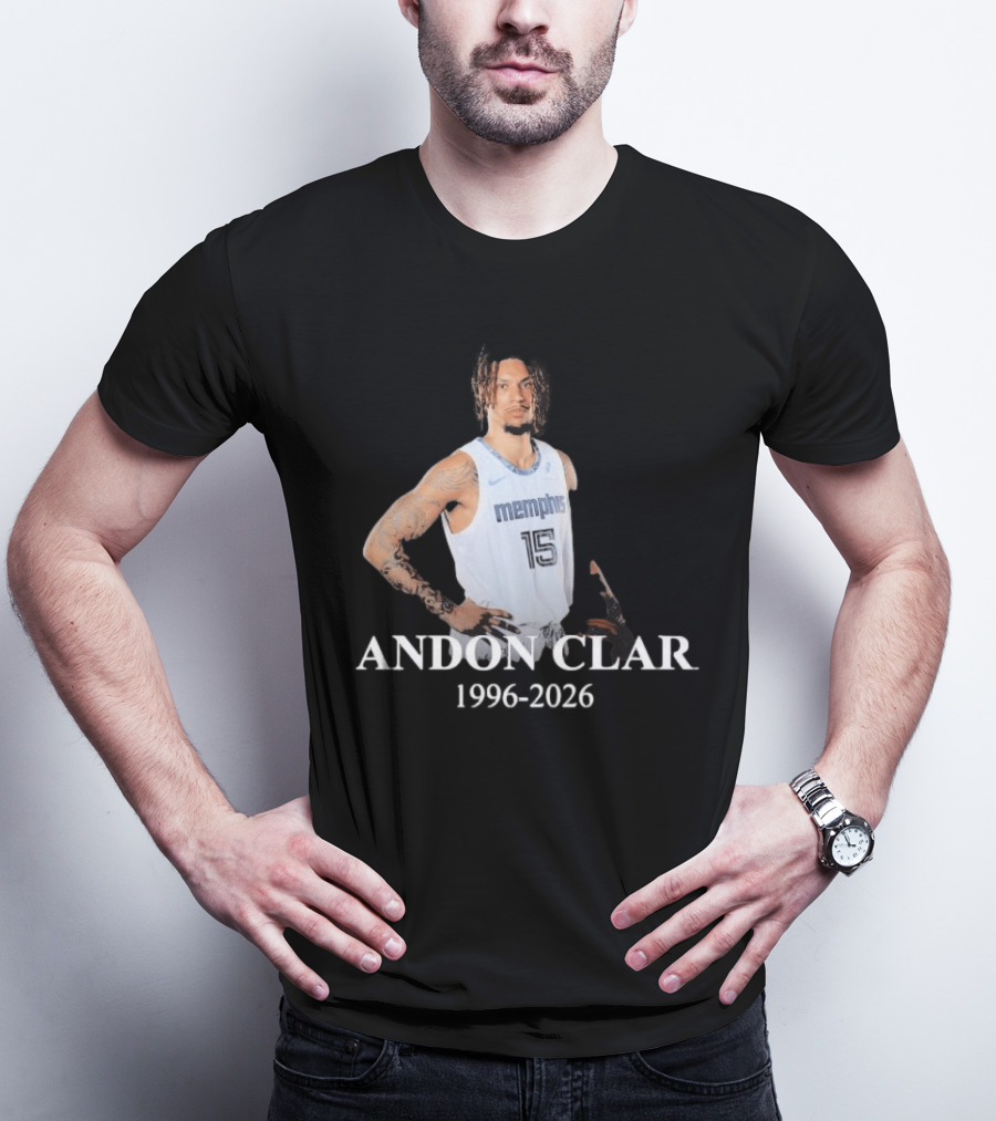 Andon Clar 1996 2026 Memphis 15 T-Shirt