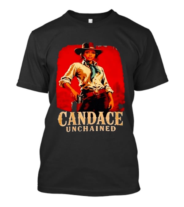 Candace Unchained Western Cowgirl T-Shirt