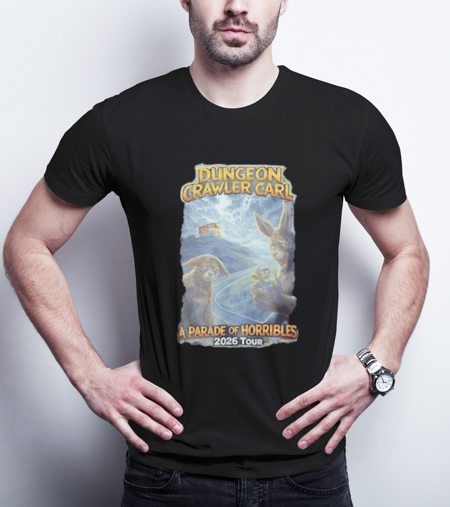 Dungeon Crawler Carl 2026 Tour A Parade Of Horribles Fantasy Adventure T-Shirt