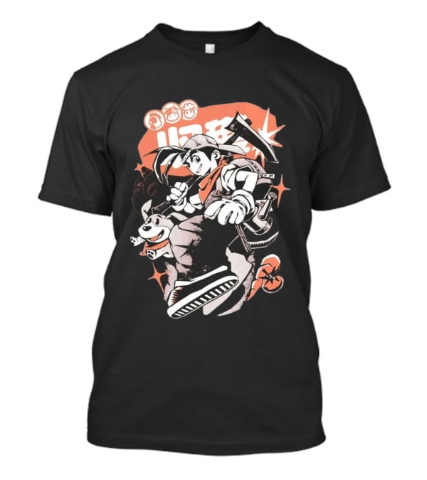 Harvest Moon Boy Adventure With Dog And Tools T-Shirt
